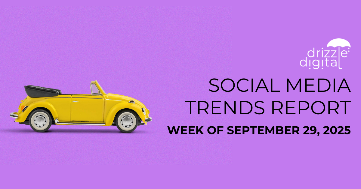 Social Media Trends Report: September 29, 2025